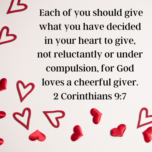 Are you a cheerful giver? - Peace and quietness